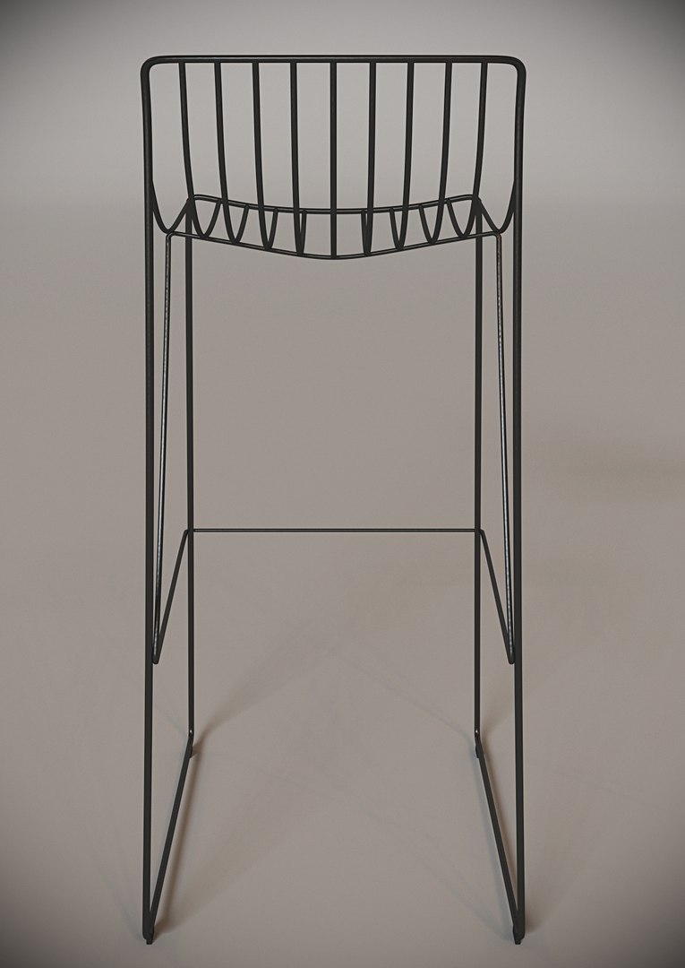 Bar Stool 3d Model