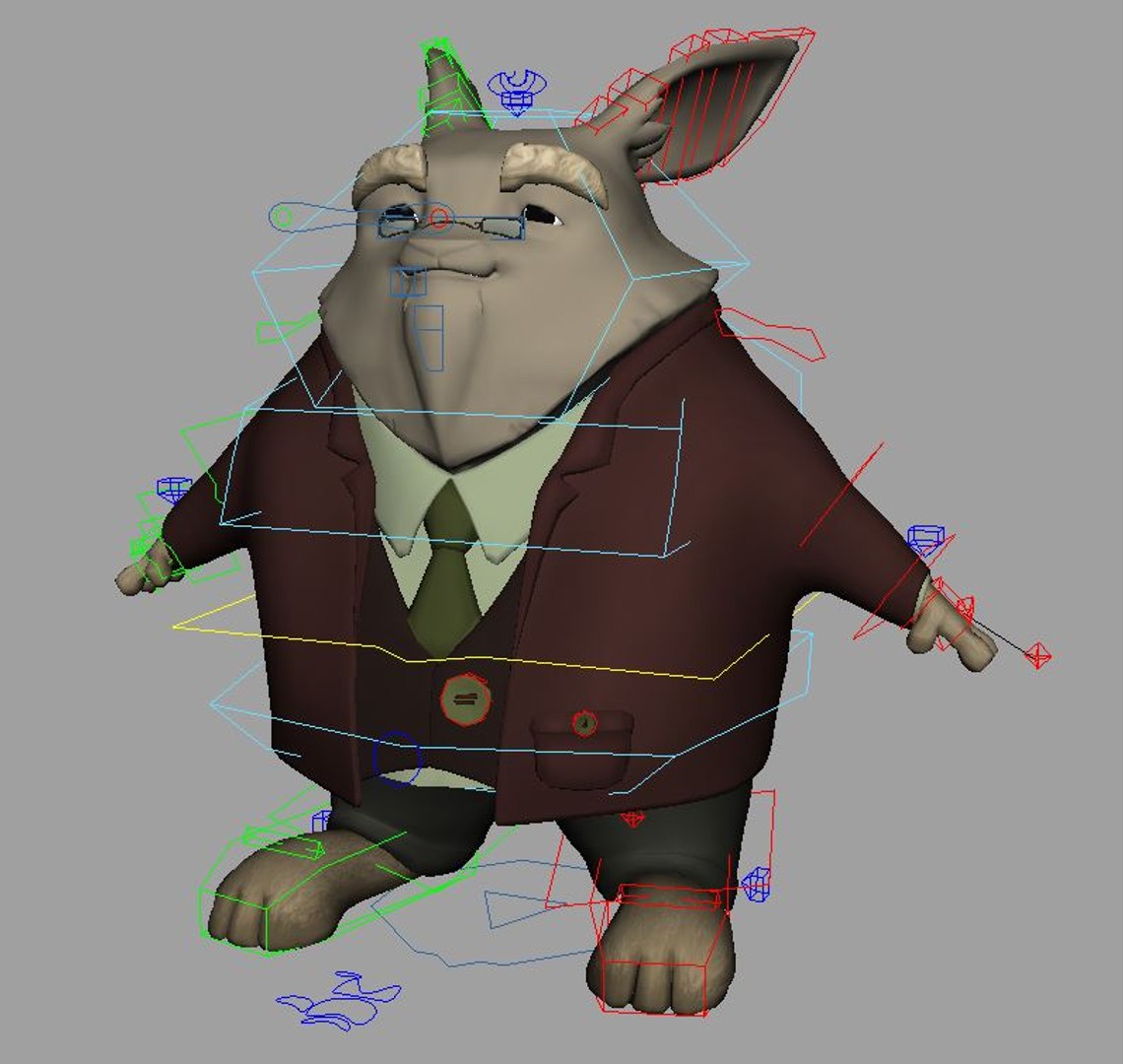 Rig 2014 Animation 3d Model