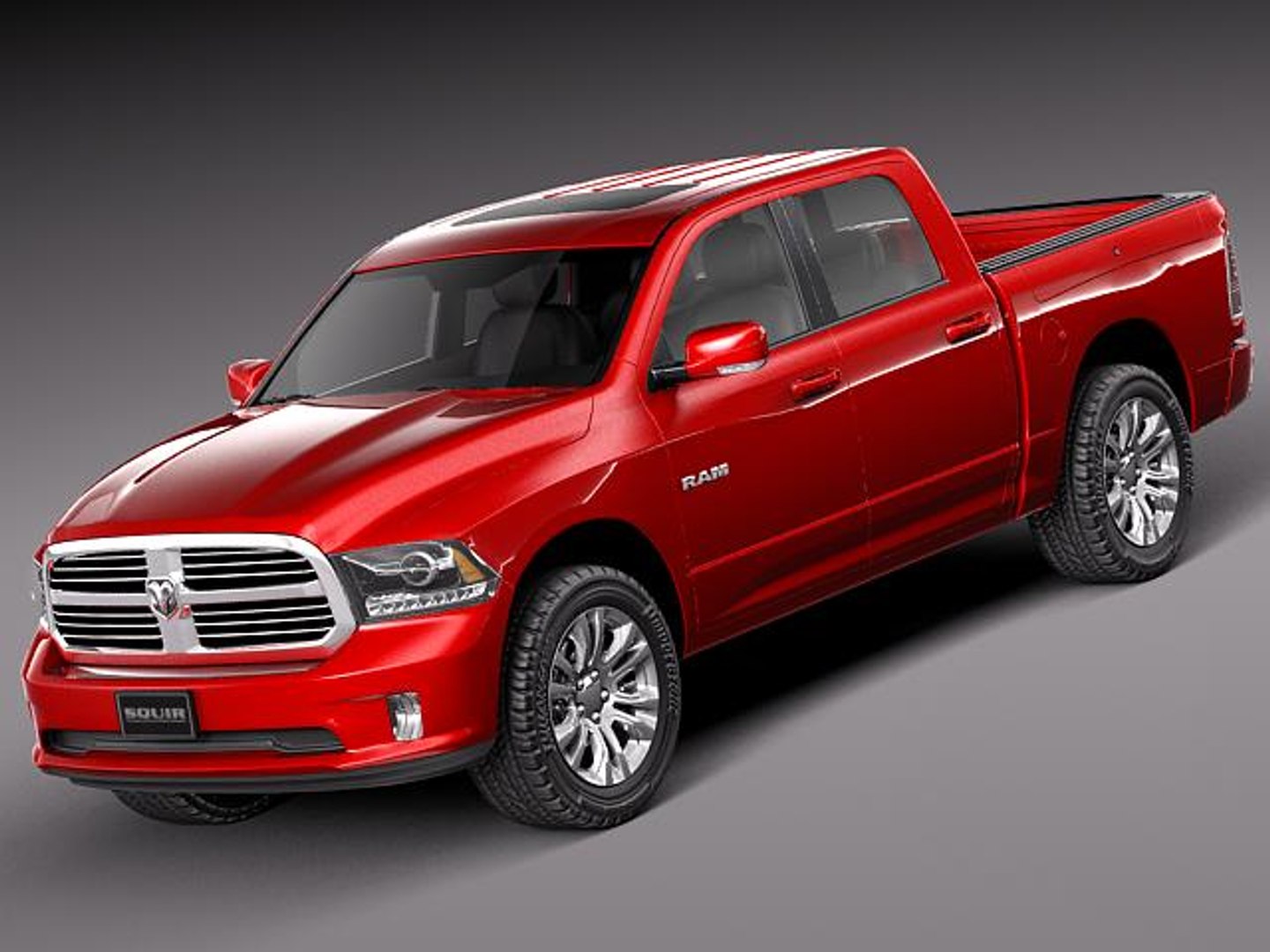 2012 2013 Dodge Sport 3d Obj