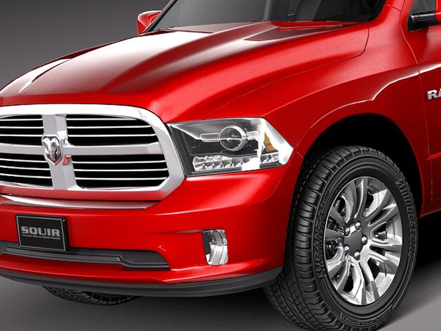 2012 2013 Dodge Sport 3d Obj