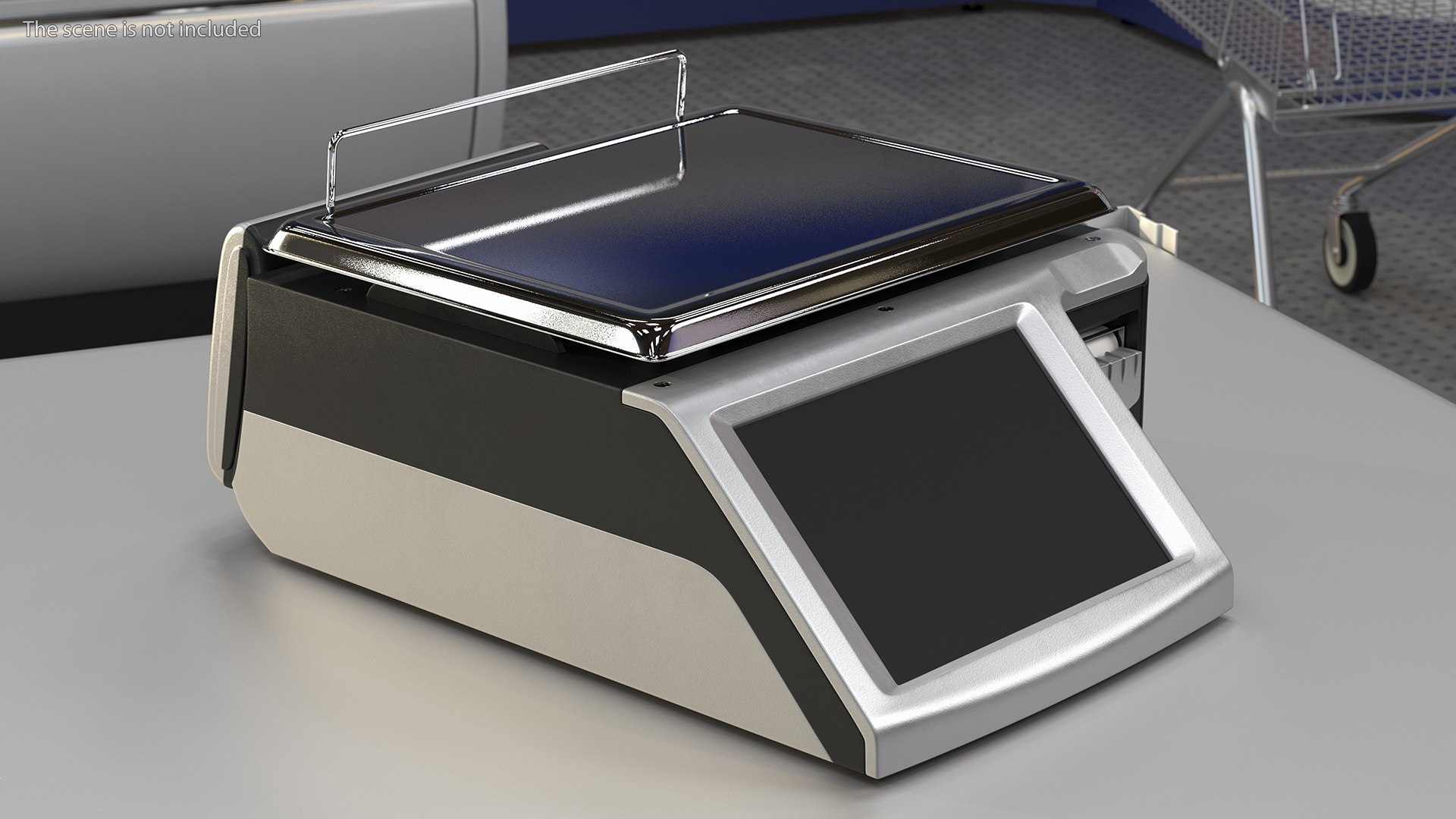 Self Service Scales 3D Model - TurboSquid 1889171