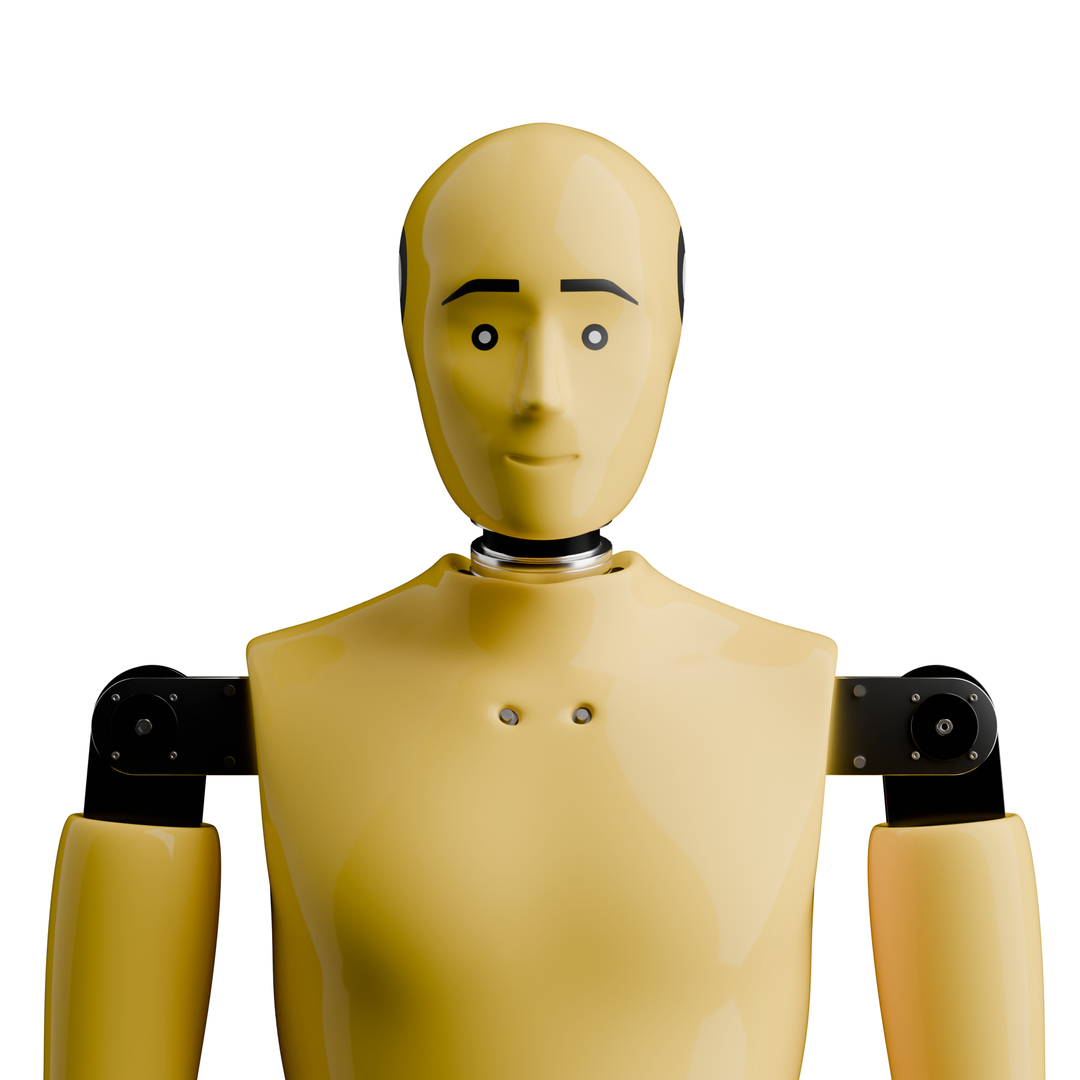 3D Crash Test Male Mannequin Model - TurboSquid 2191793