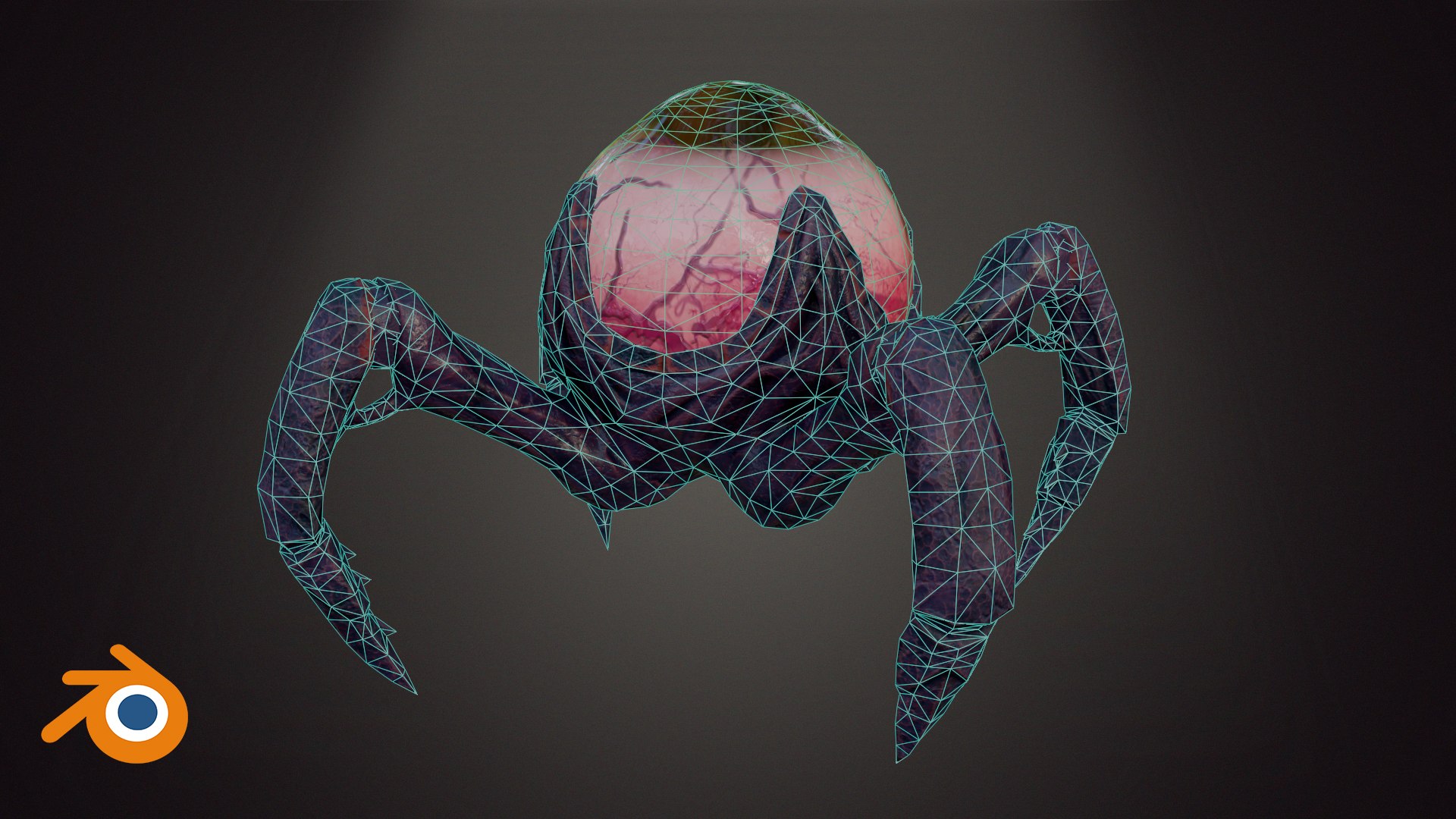 Eye Spider Unreal Character 3D Model - TurboSquid 2250996