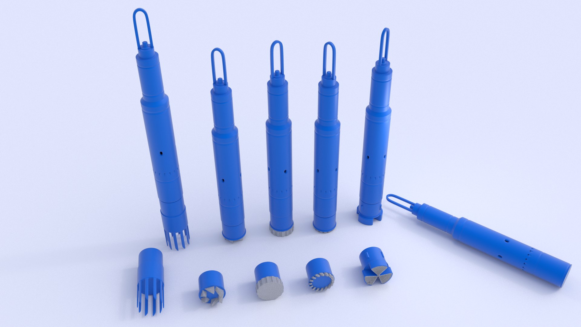 3d photorealistic tools oil production model
