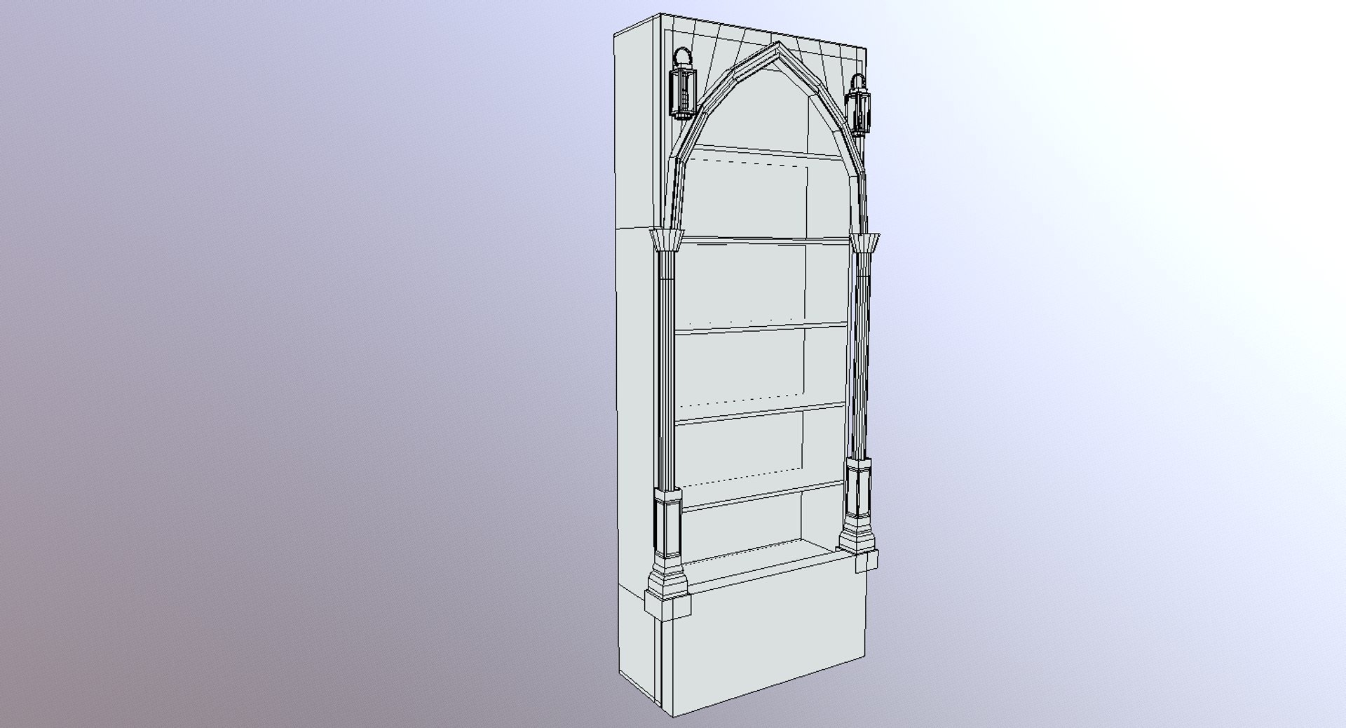 3D Shelf Blender Unreal Engine - TurboSquid 1290705