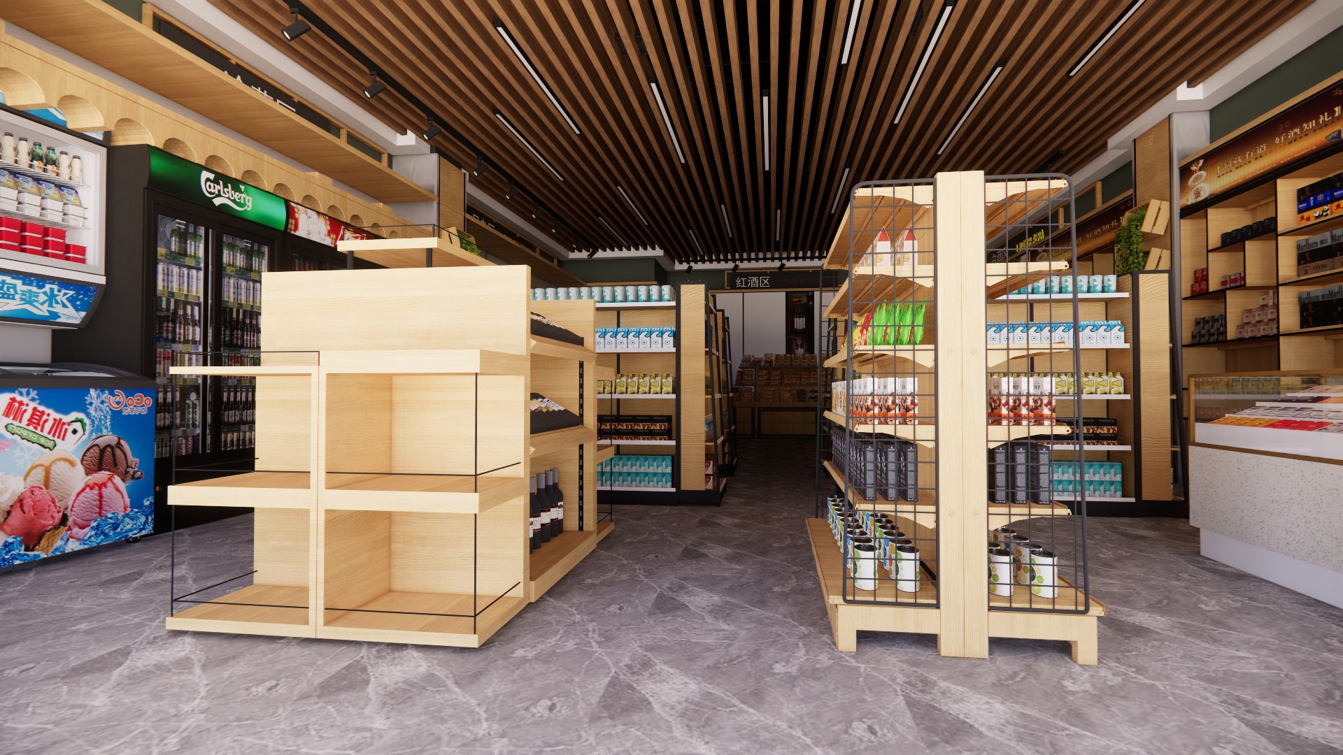 Convenience Store-A6 3D Model - TurboSquid 2147936