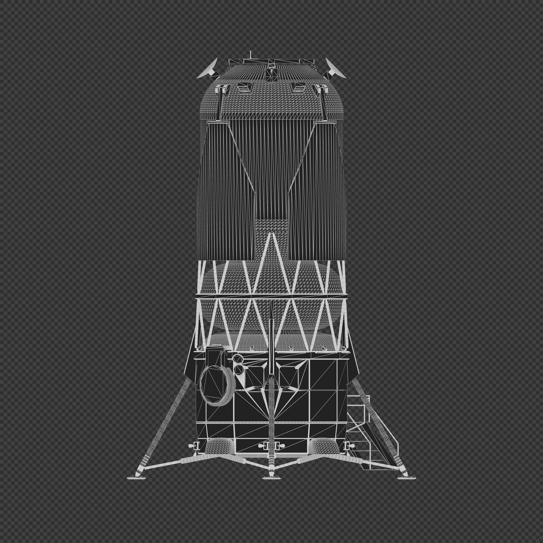 Blue Moon Human Landing System Model - TurboSquid 2182341