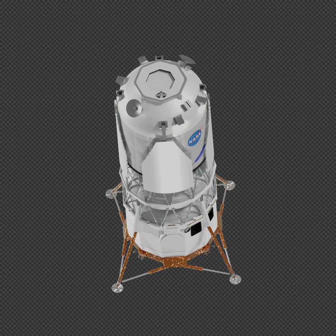 Blue Moon Human Landing System Model - TurboSquid 2182341