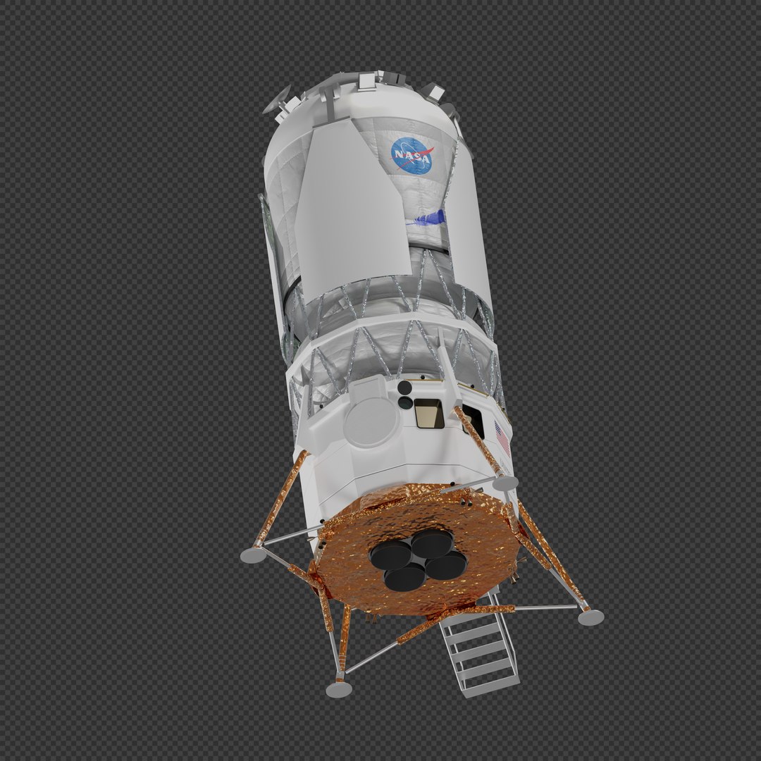 Blue Moon Human Landing System Model - TurboSquid 2182341