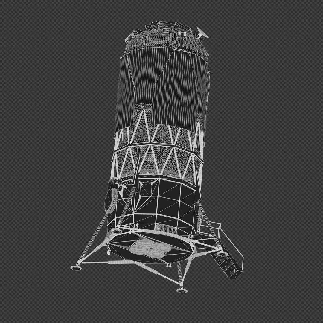 Blue Moon Human Landing System Model - TurboSquid 2182341