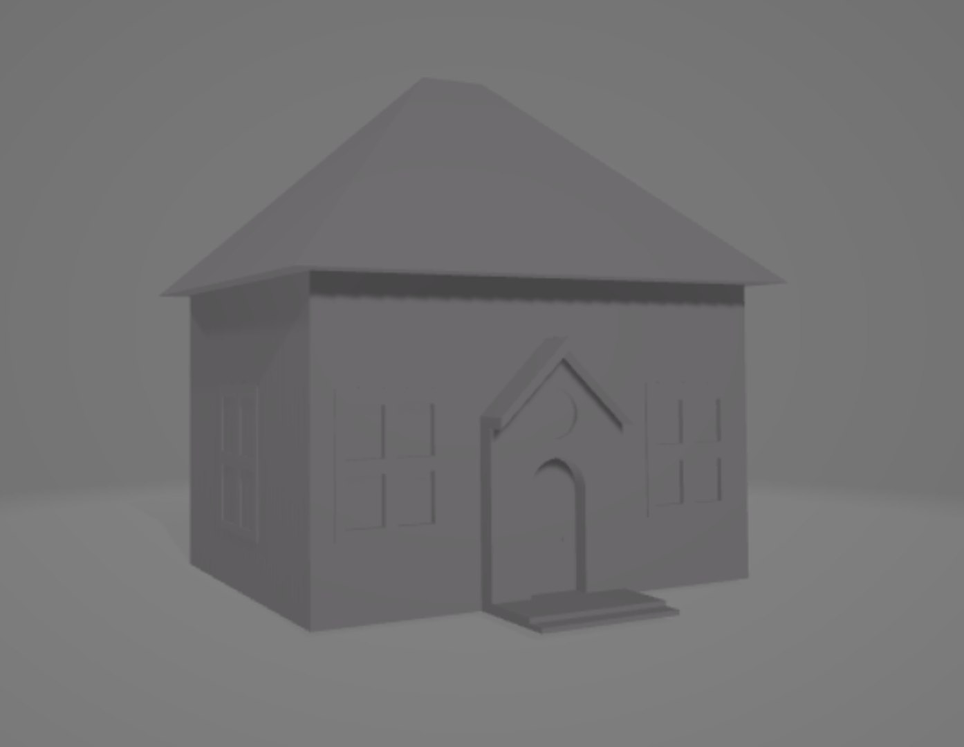 Free Simple House 3D Model - TurboSquid 1519932