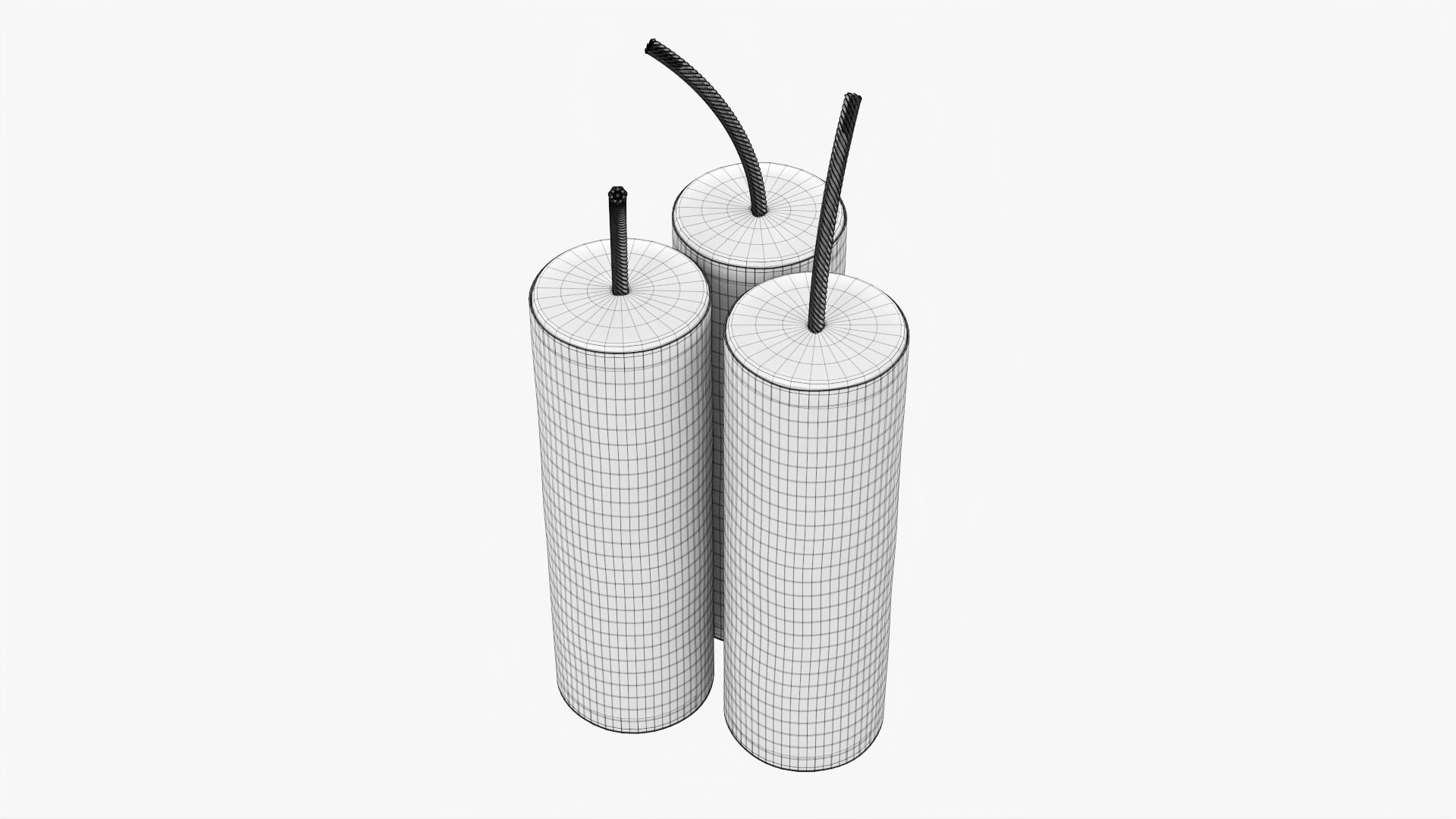 3D Fireworks Firecracker 02 Model - TurboSquid 1779818