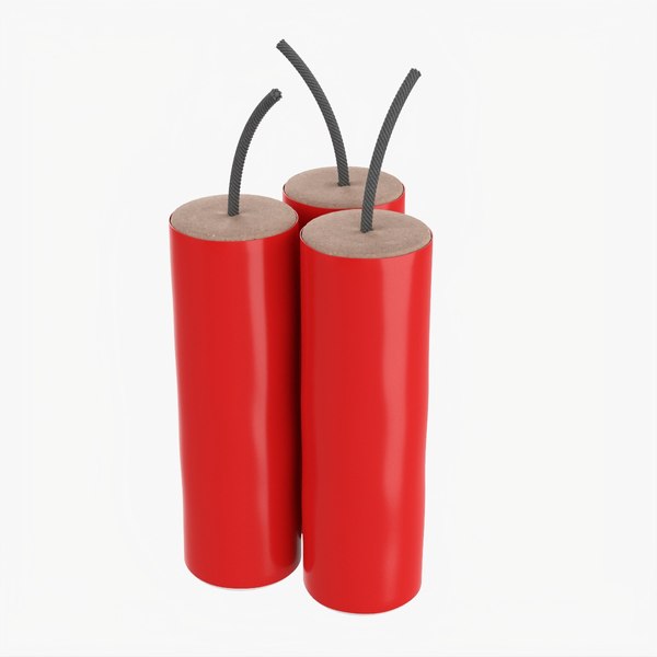 3D Fireworks firecracker 02 model - TurboSquid 1779818