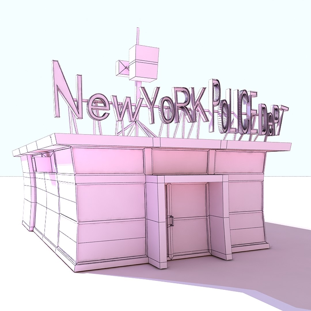 3d model toon nypd