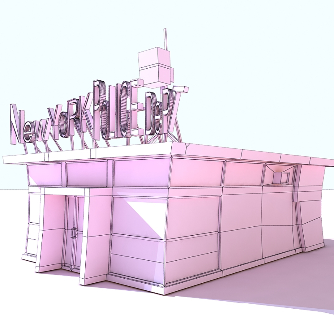 3d model toon nypd