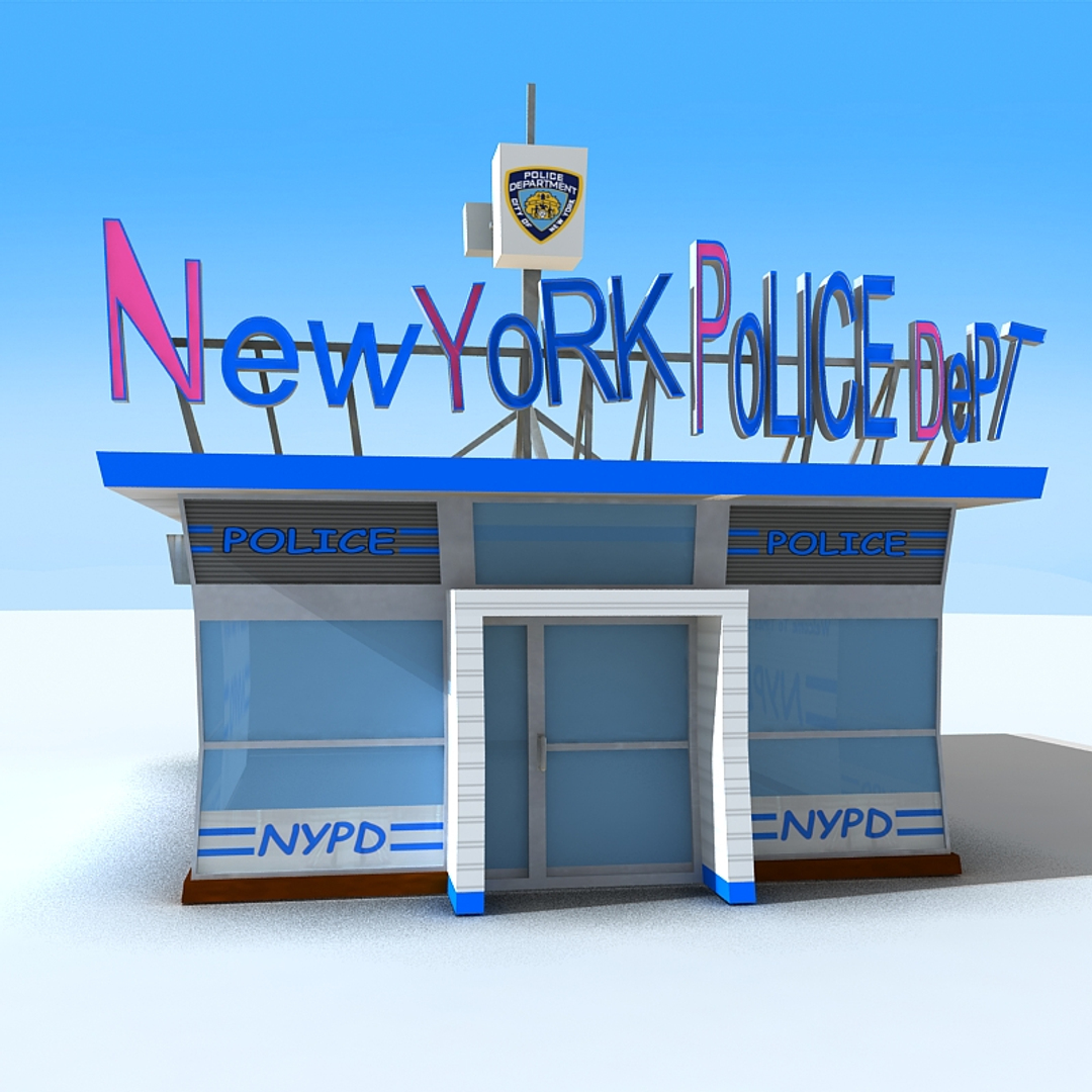 3d model toon nypd