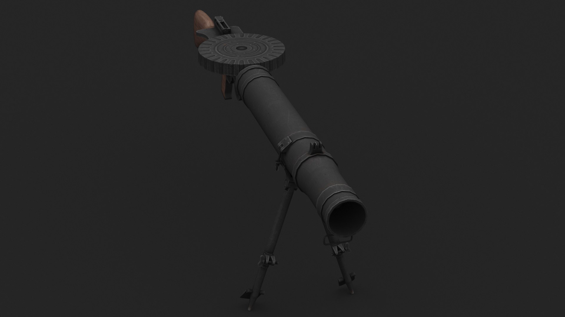 Lewis Gun Rifle 3D Model - TurboSquid 1822566