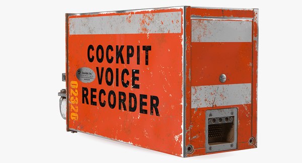Black box recorder crashed model - TurboSquid 1428911