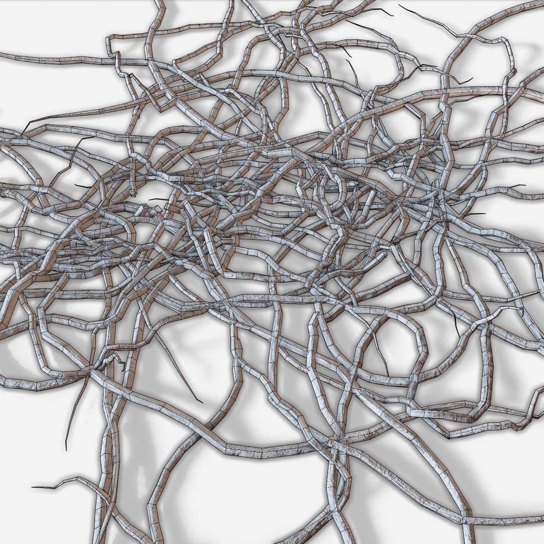 3D Wood Roots Pbr - TurboSquid 1222001