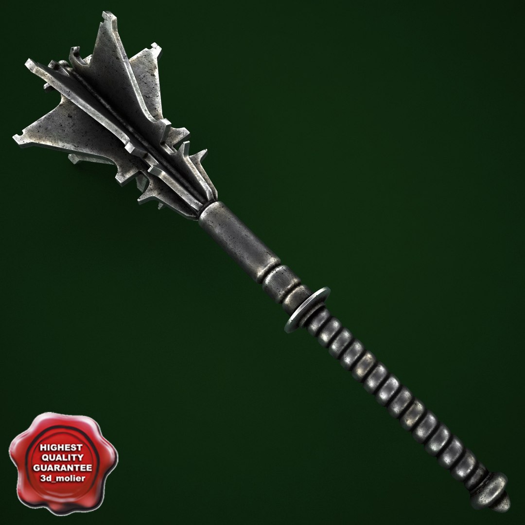 Medieval Mace 3ds