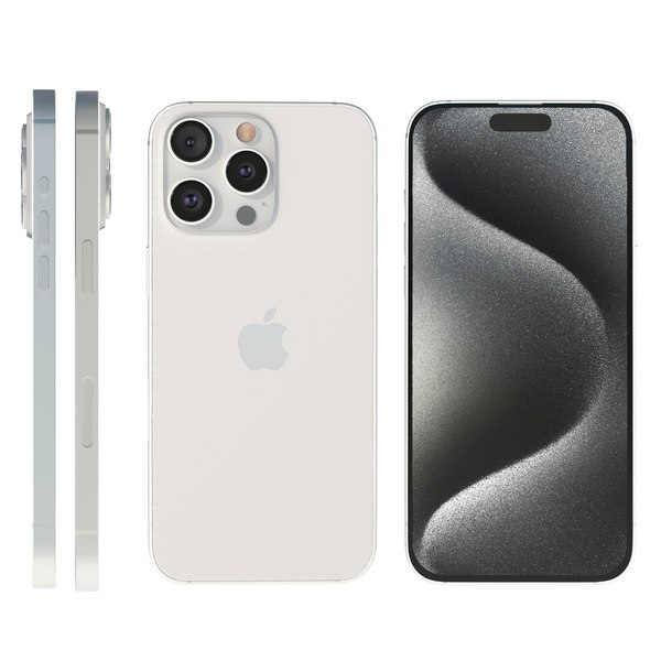 苹果 iPhone 15 Pro 系列3D模型 - TurboSquid 2131780