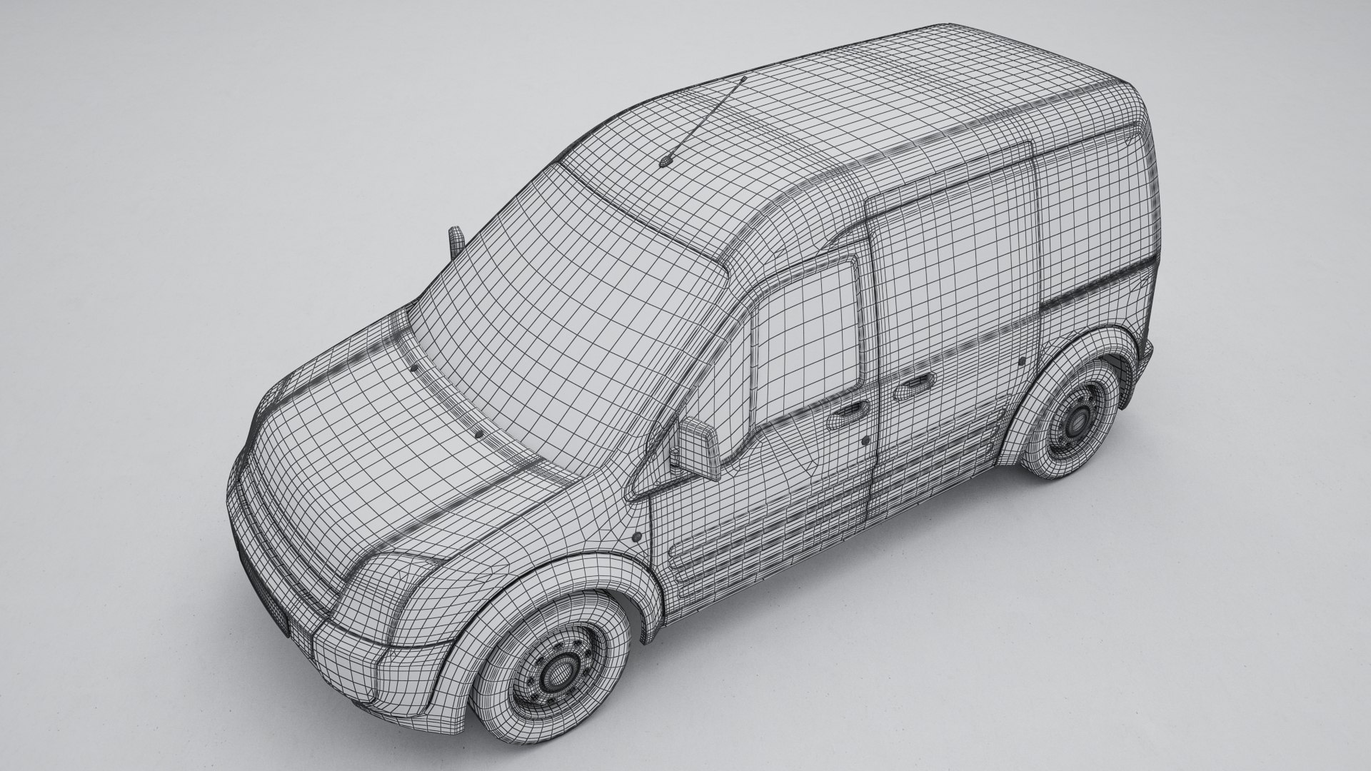 3D Generic Cargo Van Model - TurboSquid 1909768