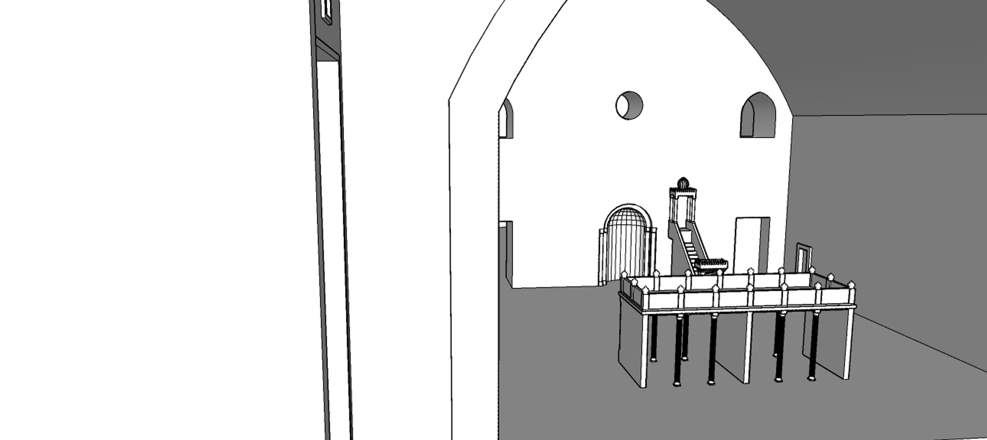 3D Mosque And Madrasa Of Sultan Hassan Model - TurboSquid 2237321