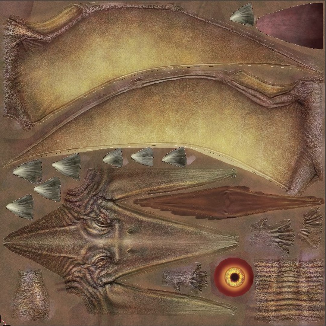 Pterodactyl Low-poly 3D Model - TurboSquid 2127902