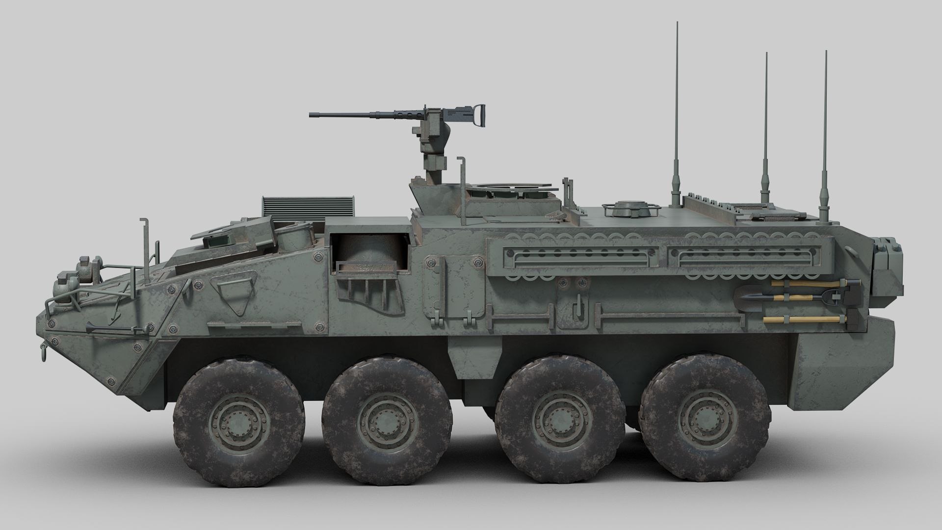 M1126 Stryker ICV 3D Model - TurboSquid 2414346
