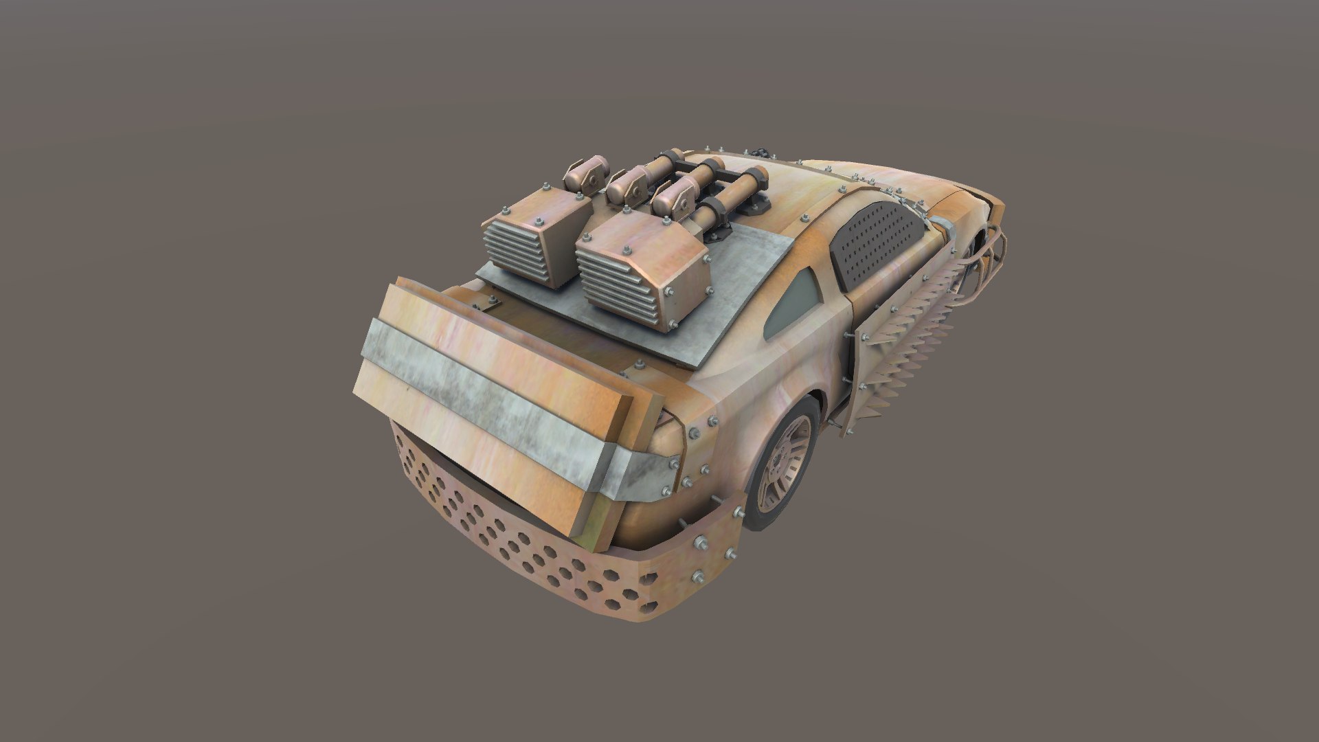 Mad Max Car 3D Model - TurboSquid 1979407