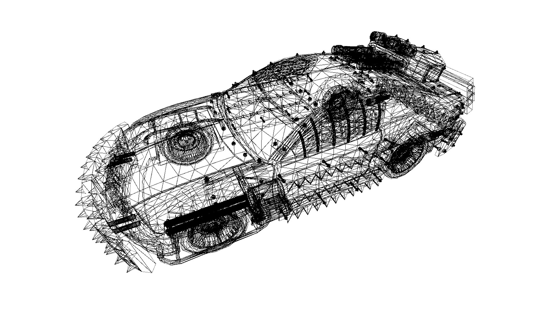 Mad Max Car 3D Model - TurboSquid 1979407