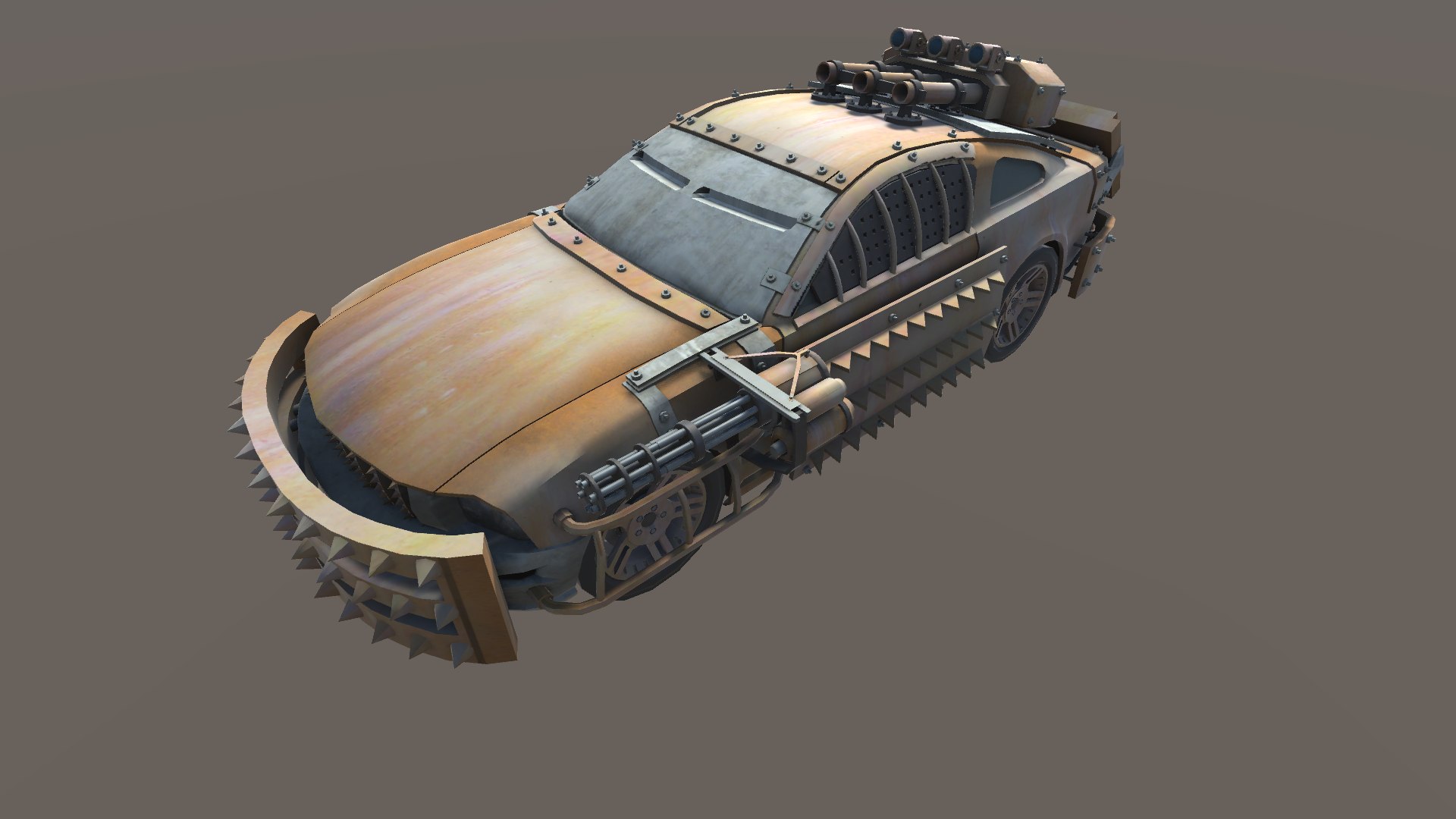 Mad Max Car 3D Model - TurboSquid 1979407