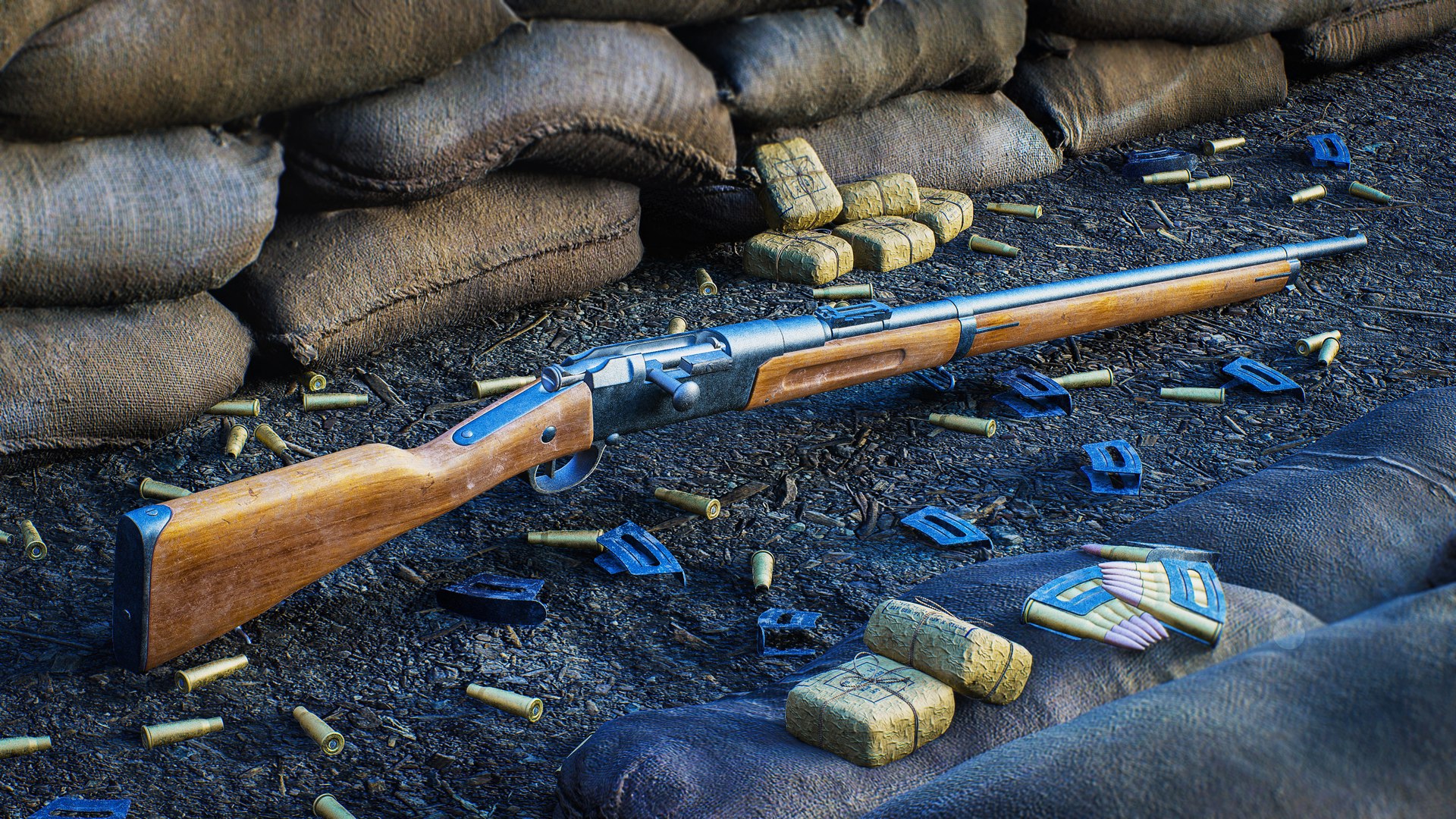 Lebel 1886 3D Model - TurboSquid 2038921