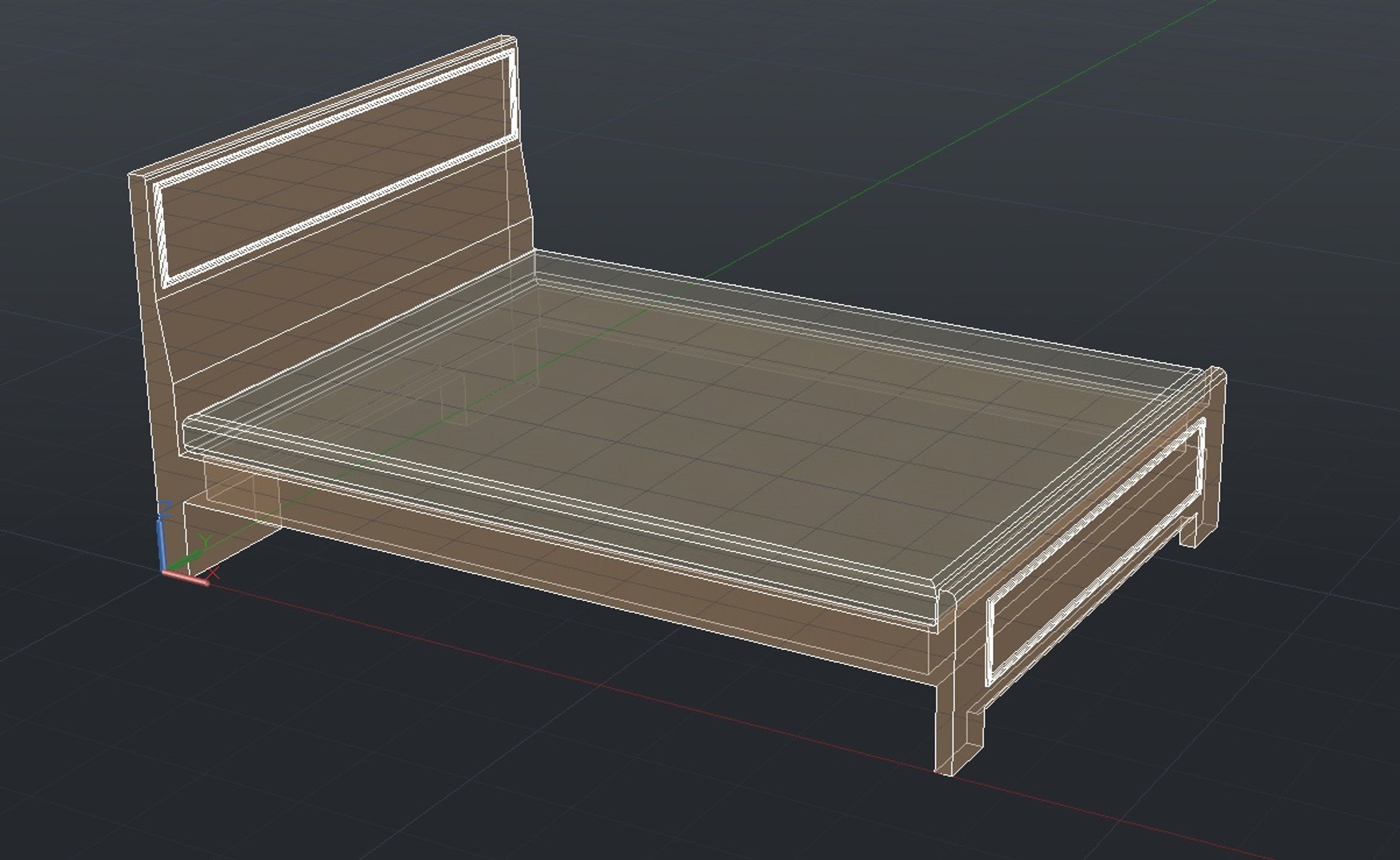 Free Bed 4 3D - TurboSquid 2079274