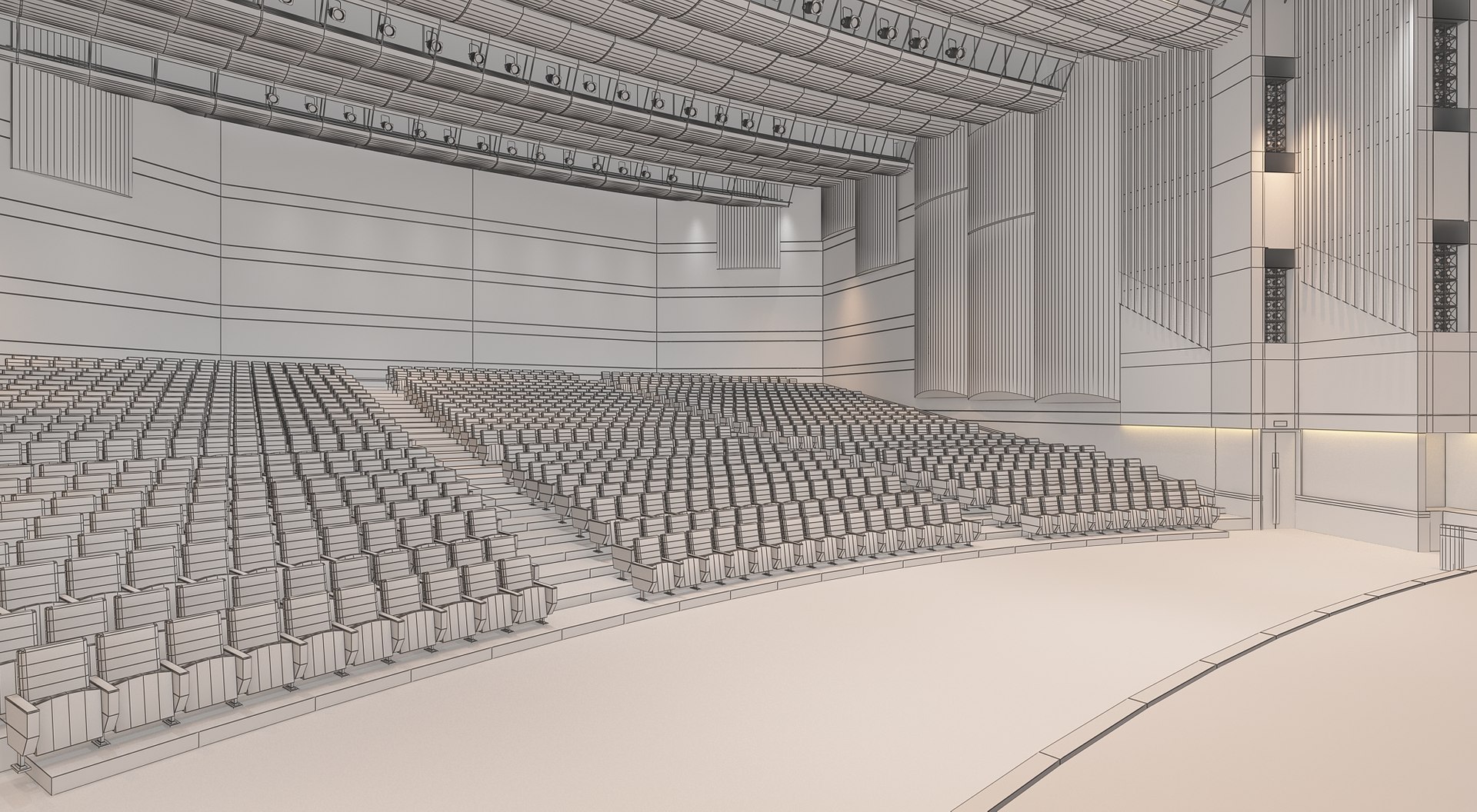 3D Theater 03 - TurboSquid 1959339