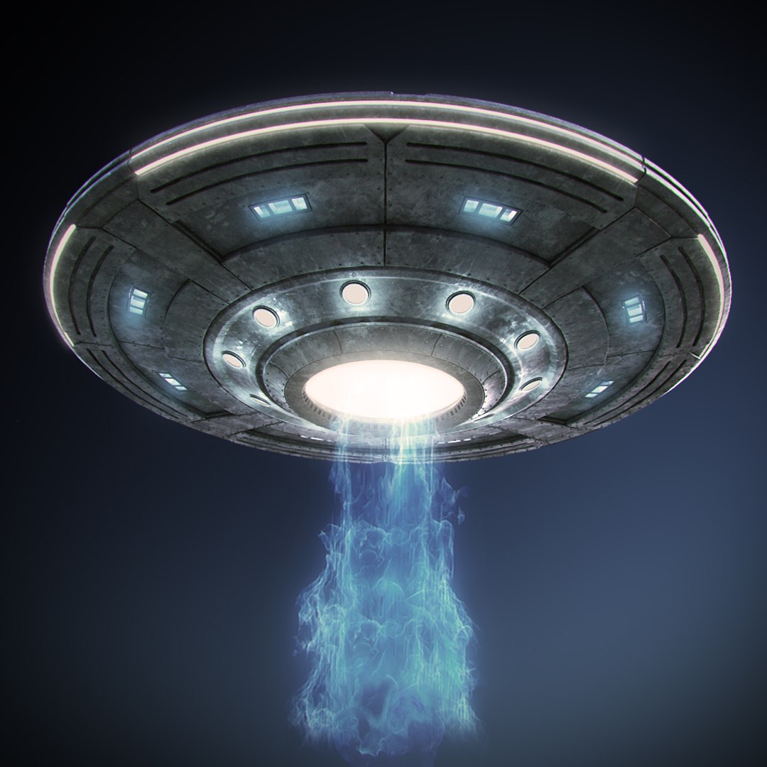3d Ufo Alien Model