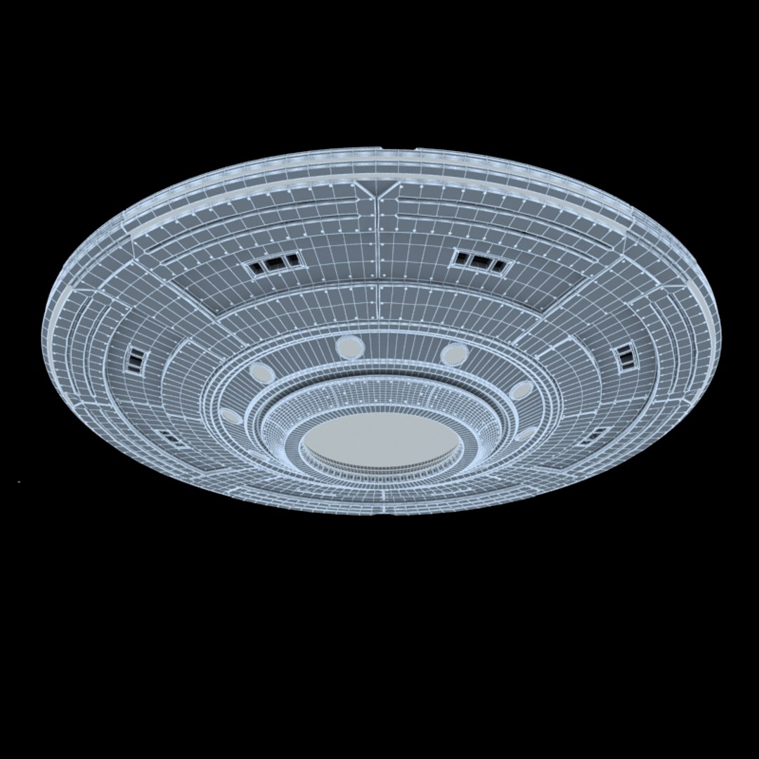 3d Ufo Alien Model