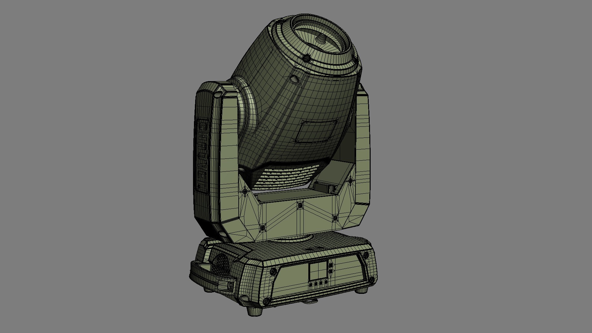 Chauvet Intimidator 375Z LED Moving Head Spot 3D Model - TurboSquid 1723291
