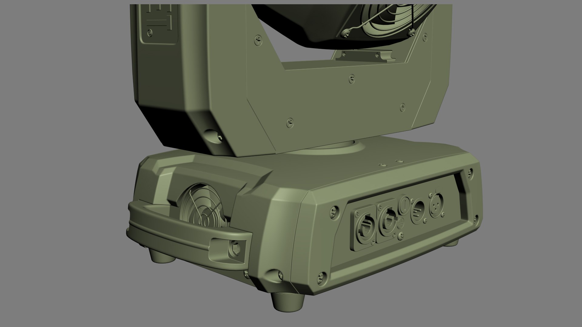 Chauvet Intimidator 375Z LED Moving Head Spot 3D Model - TurboSquid 1723291