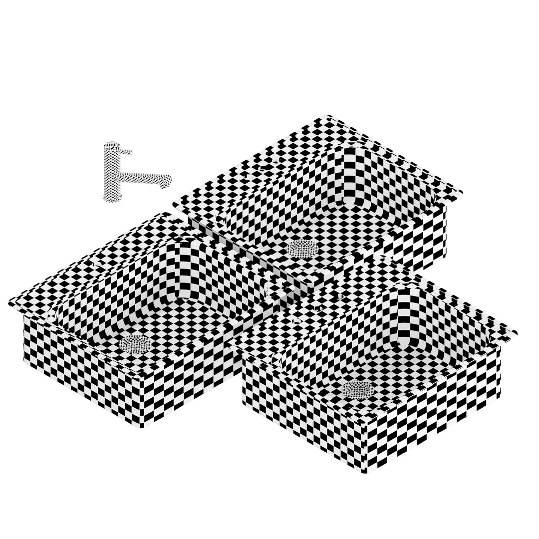 Blanco Essential And Blanco Tivo 3D Model - TurboSquid 2187286