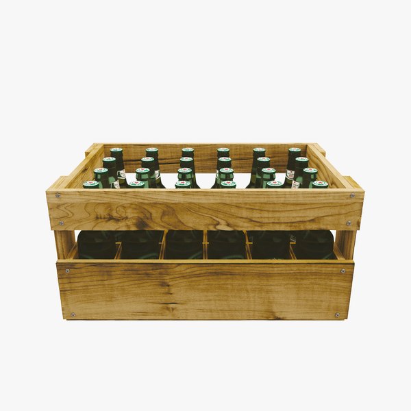 maya wood beer crate