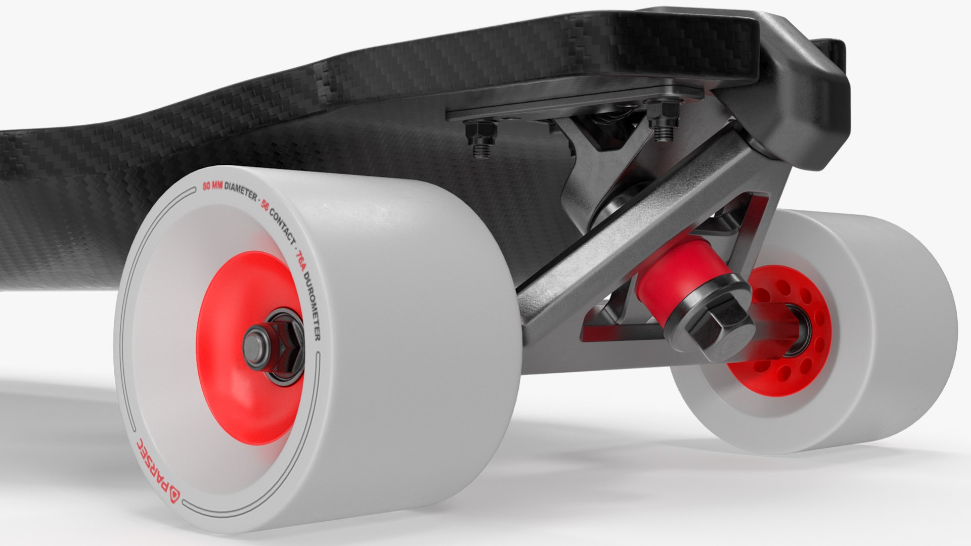 3D Aero Pro Longboard EV With Belt Drive System Rigged Model ...