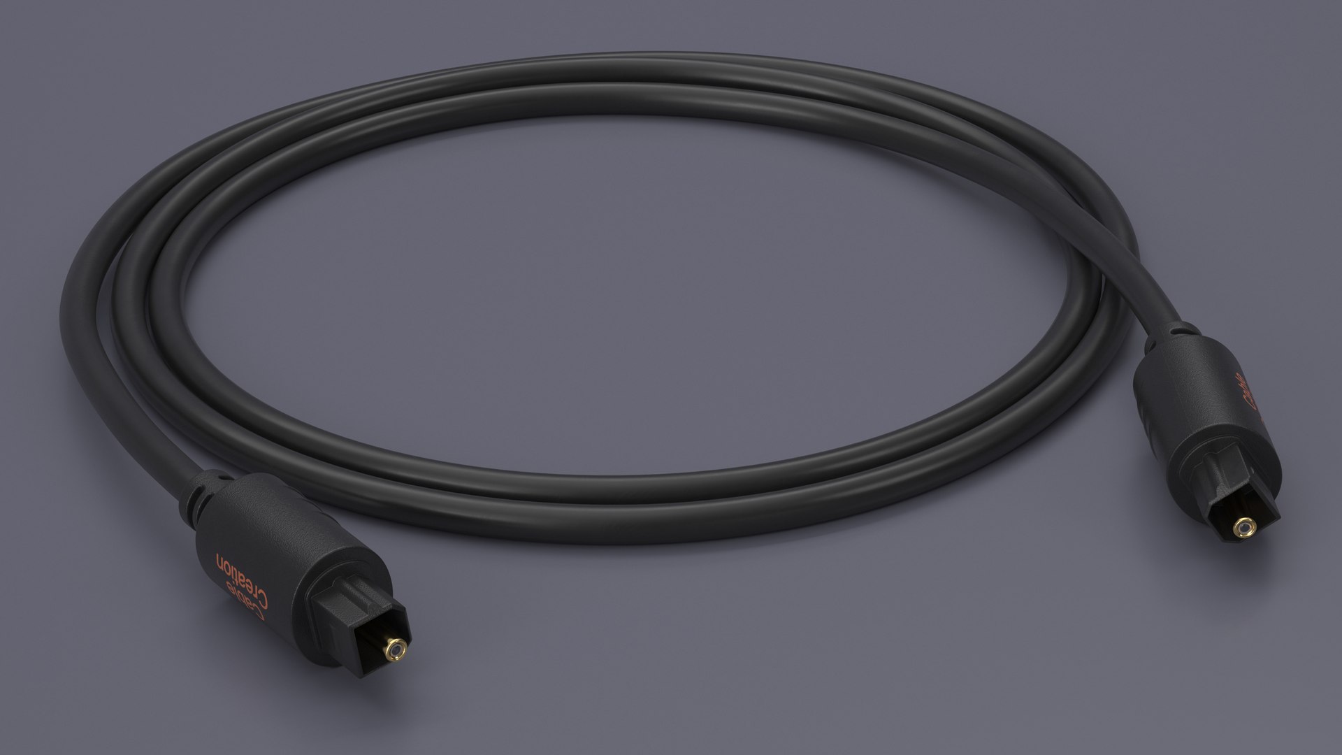 3D Optical Audio Cable Model - TurboSquid 1933553