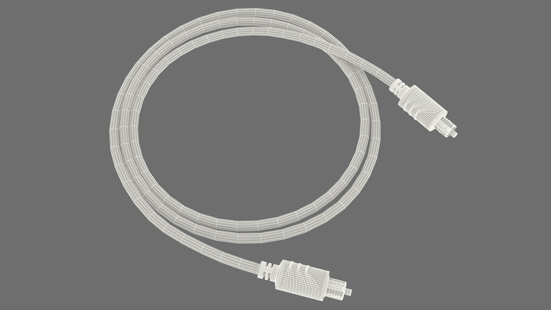 3D Optical Audio Cable Model - TurboSquid 1933553