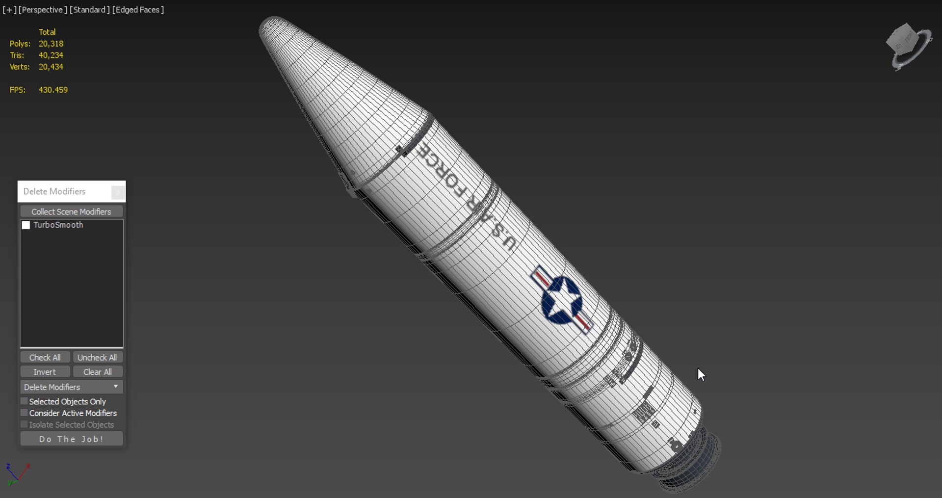 SM-78 Jupiter Ballistic Missile 3D Model - TurboSquid 2100062