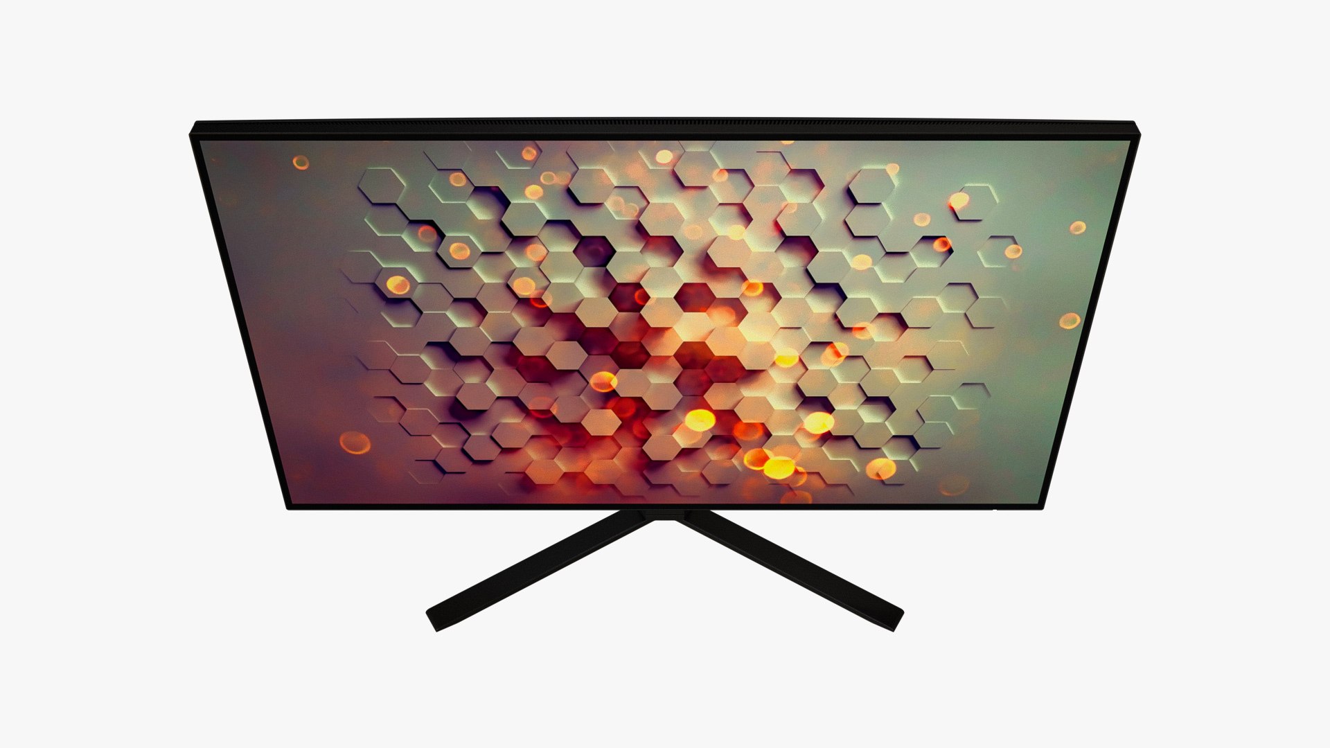 3D 32-Inch Monitor Black - TurboSquid 2079508