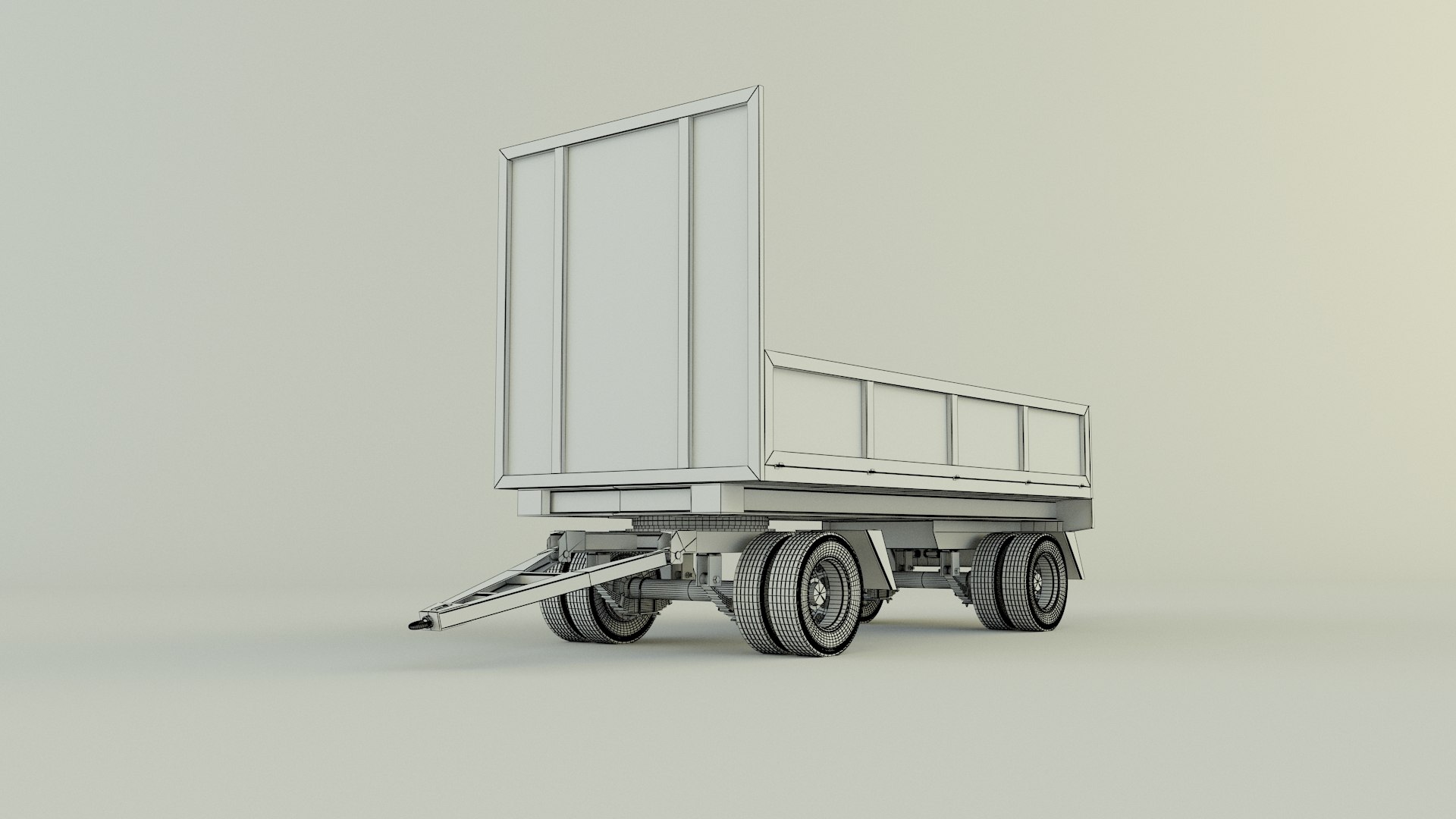 3D Load Trailer 551 3D Model - TurboSquid 2189774