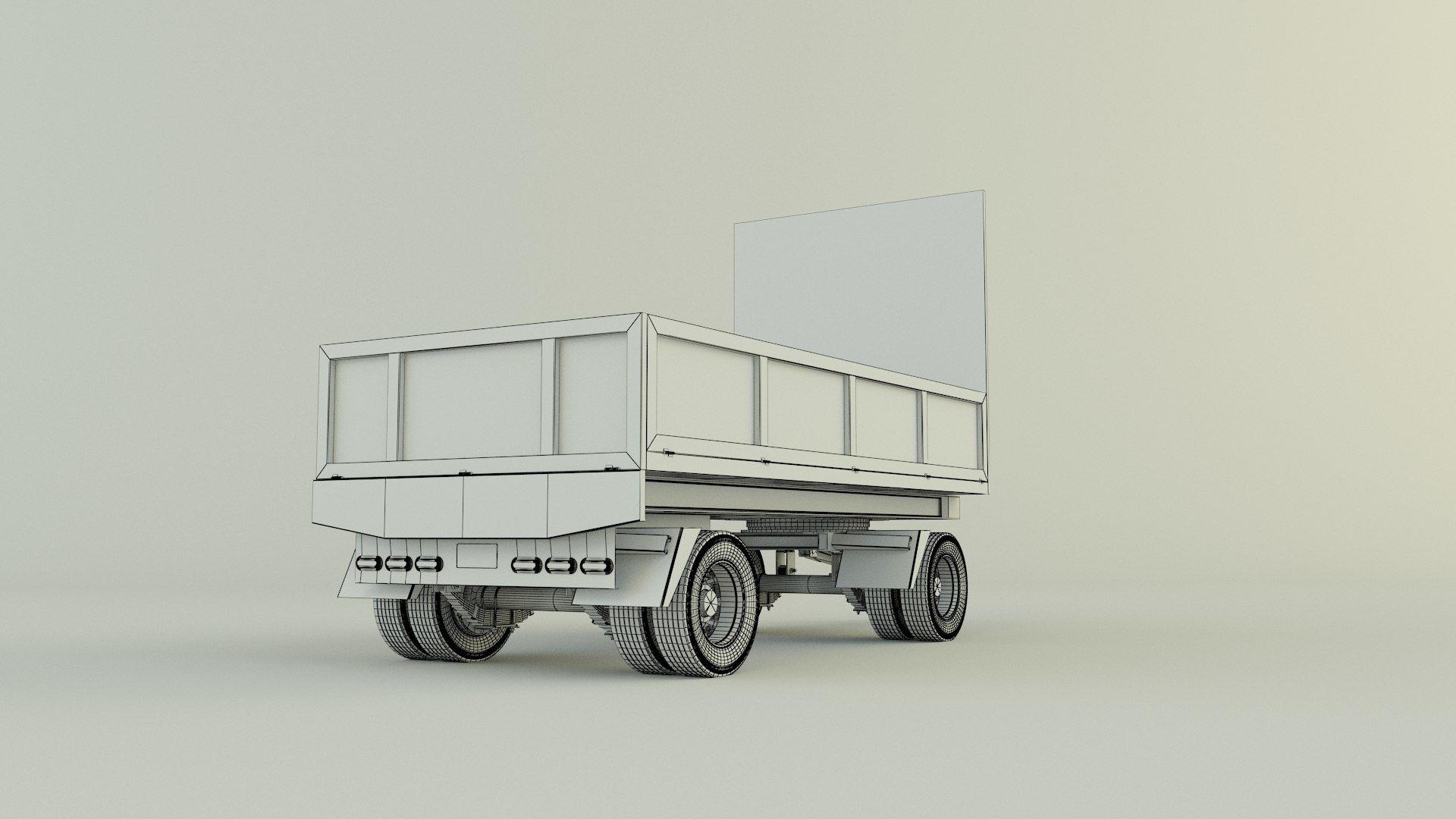 3D Load Trailer 551 3D Model - TurboSquid 2189774