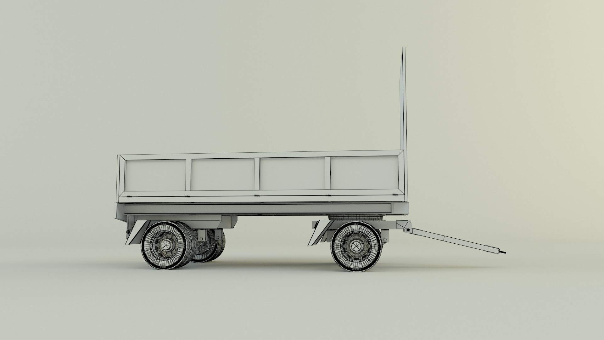 3D Load Trailer 551 3D Model - TurboSquid 2189774