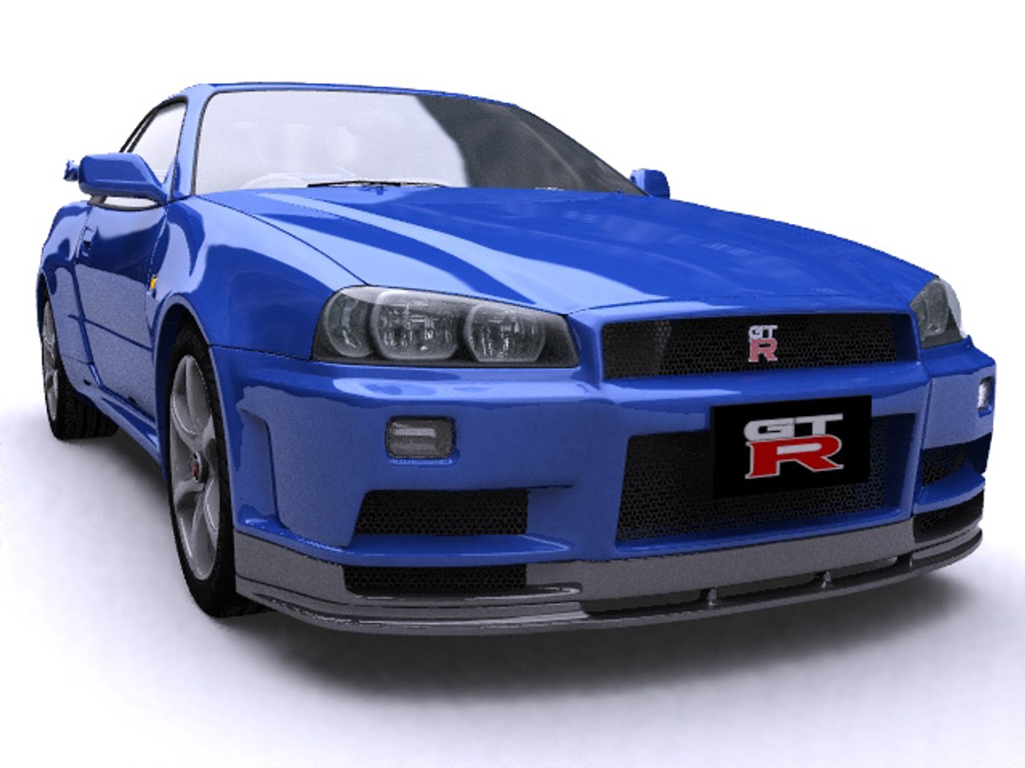 Nissan Skyline Gt-r R34 3d Model